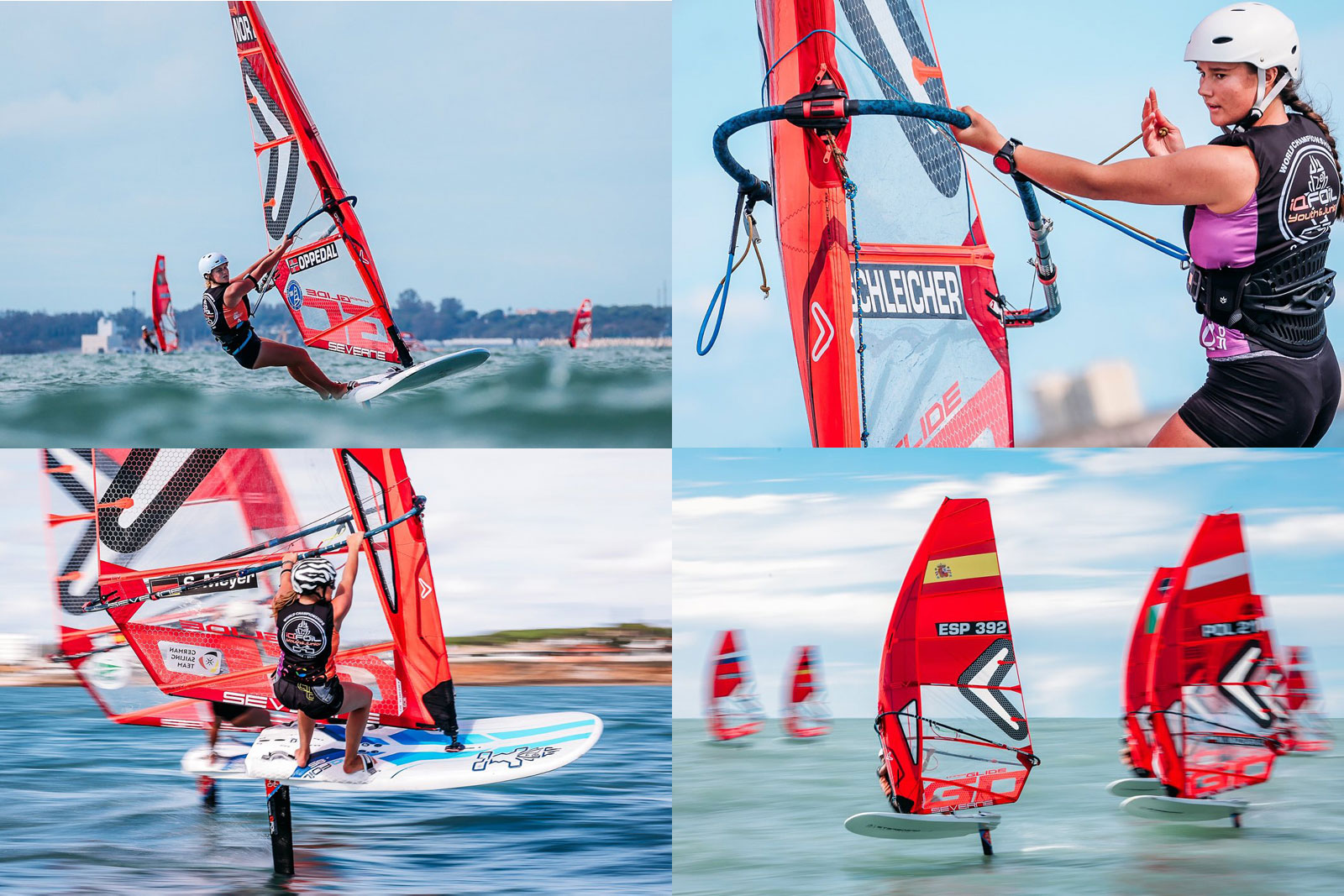 IQ Foil Youth & Junior World Championship Cádiz 2023 - Tag 2 | WINDSURFERS