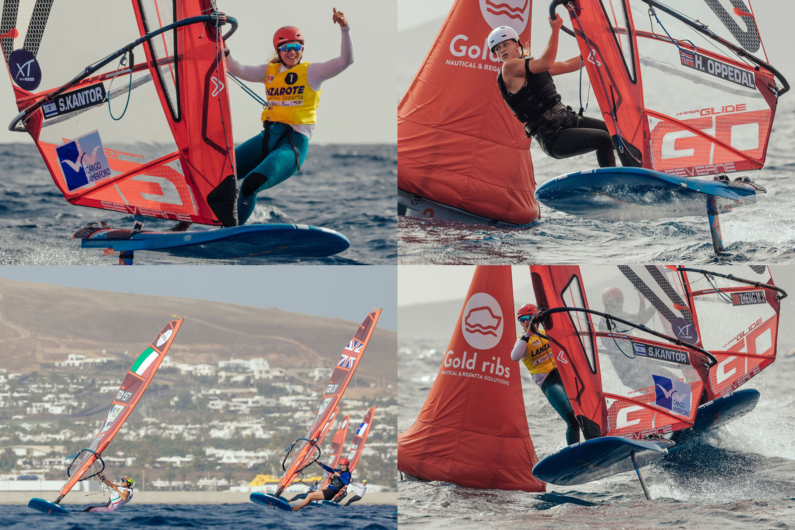 IQ Foil Games auf Lanzarote: Sharon Kantor und Luuc van Opzeeland ...