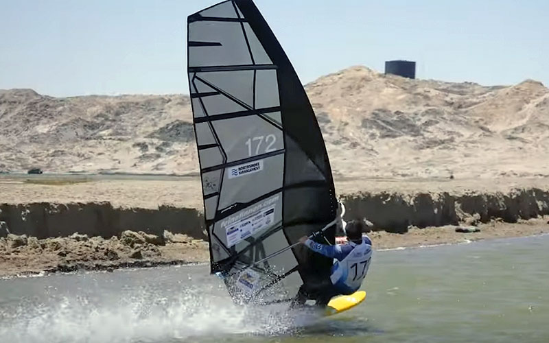 I broke my Speedrecord & Won the Day in Lüderitz - Nils Bach | WINDSURFERS